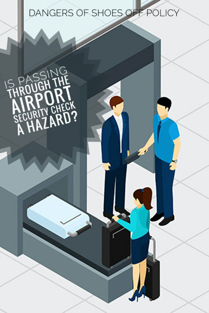 Airport Security Checking and Shoes Off Policy - Pipeaway