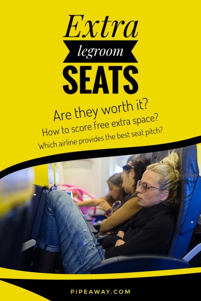Extra Legroom Seats - Are They Worth It? - Pipeaway