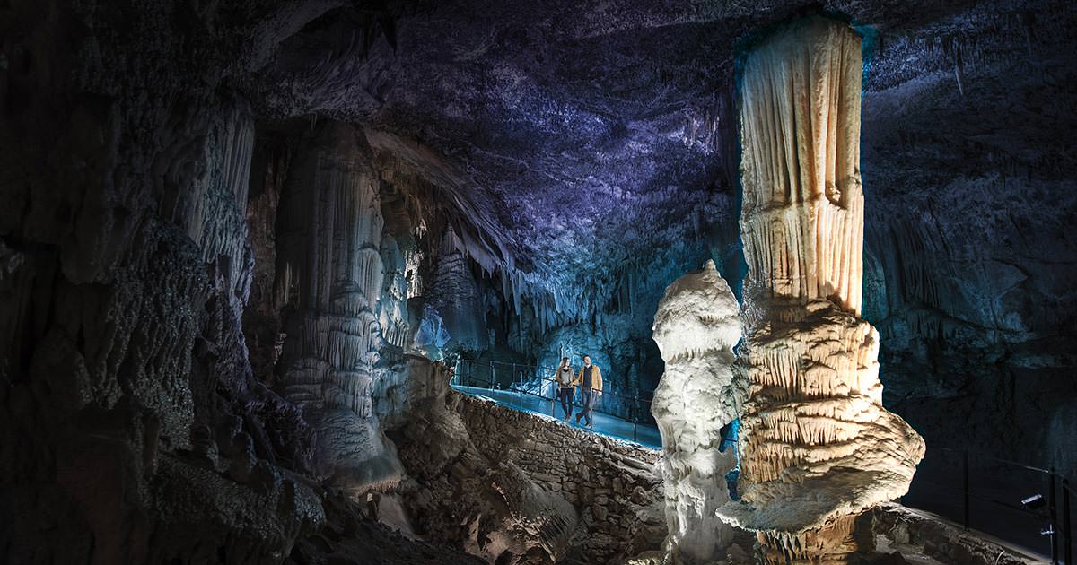 Postojna Cave Slovenia: Train Ride into a Dragon Lair