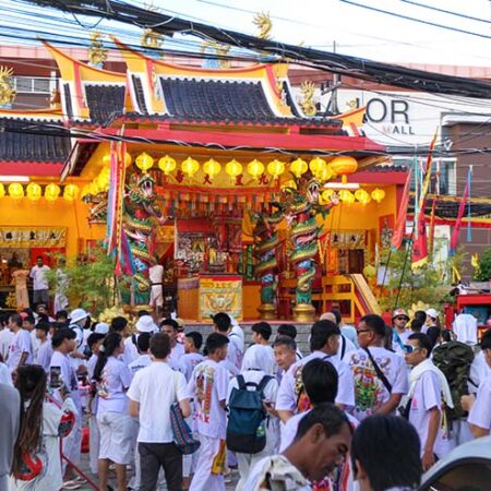 Self Mutilation Festival at Phuket's Jor Soo Gong Naka Shrine